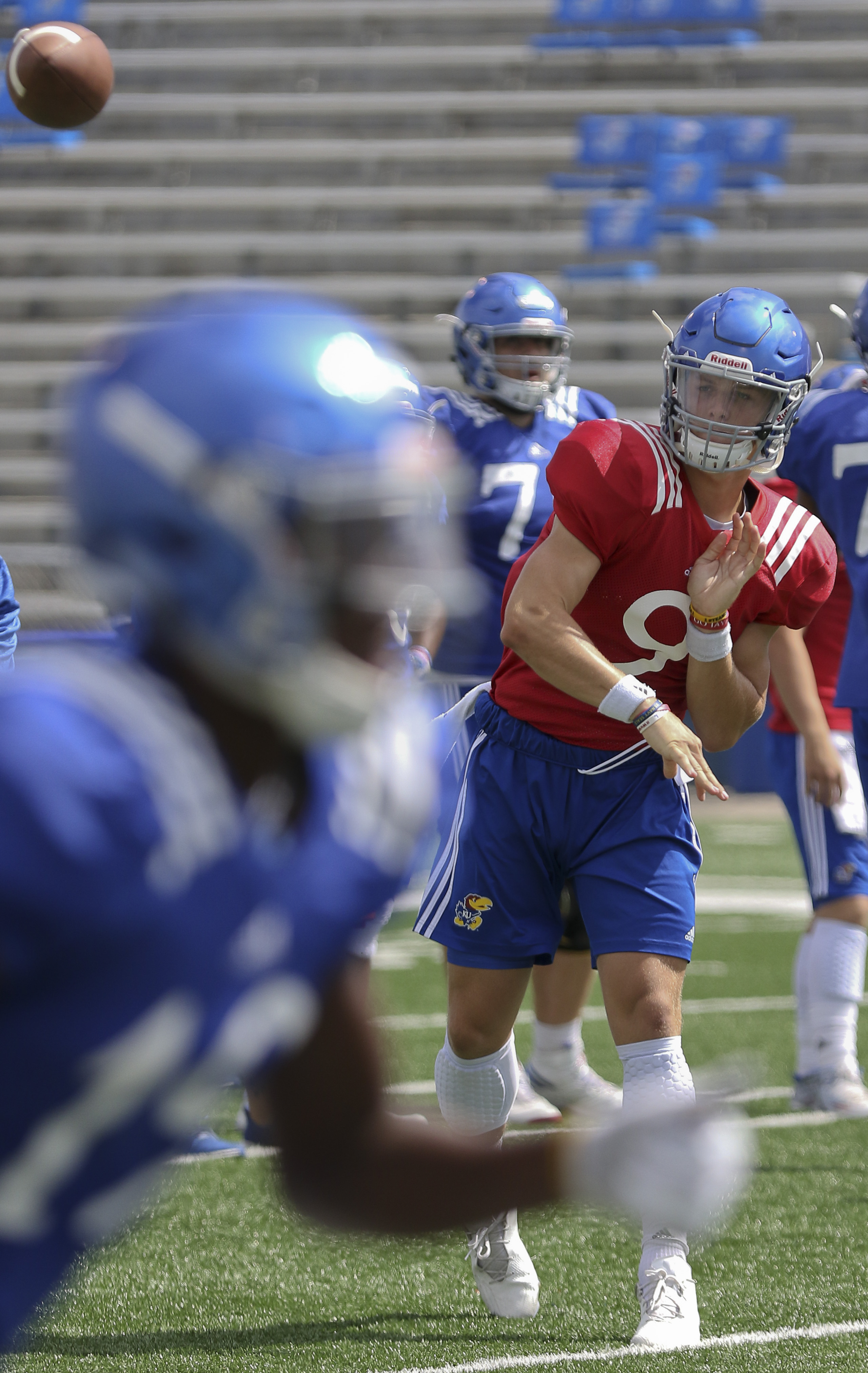 KU’s first depth chart of season includes revelations, options | News ...